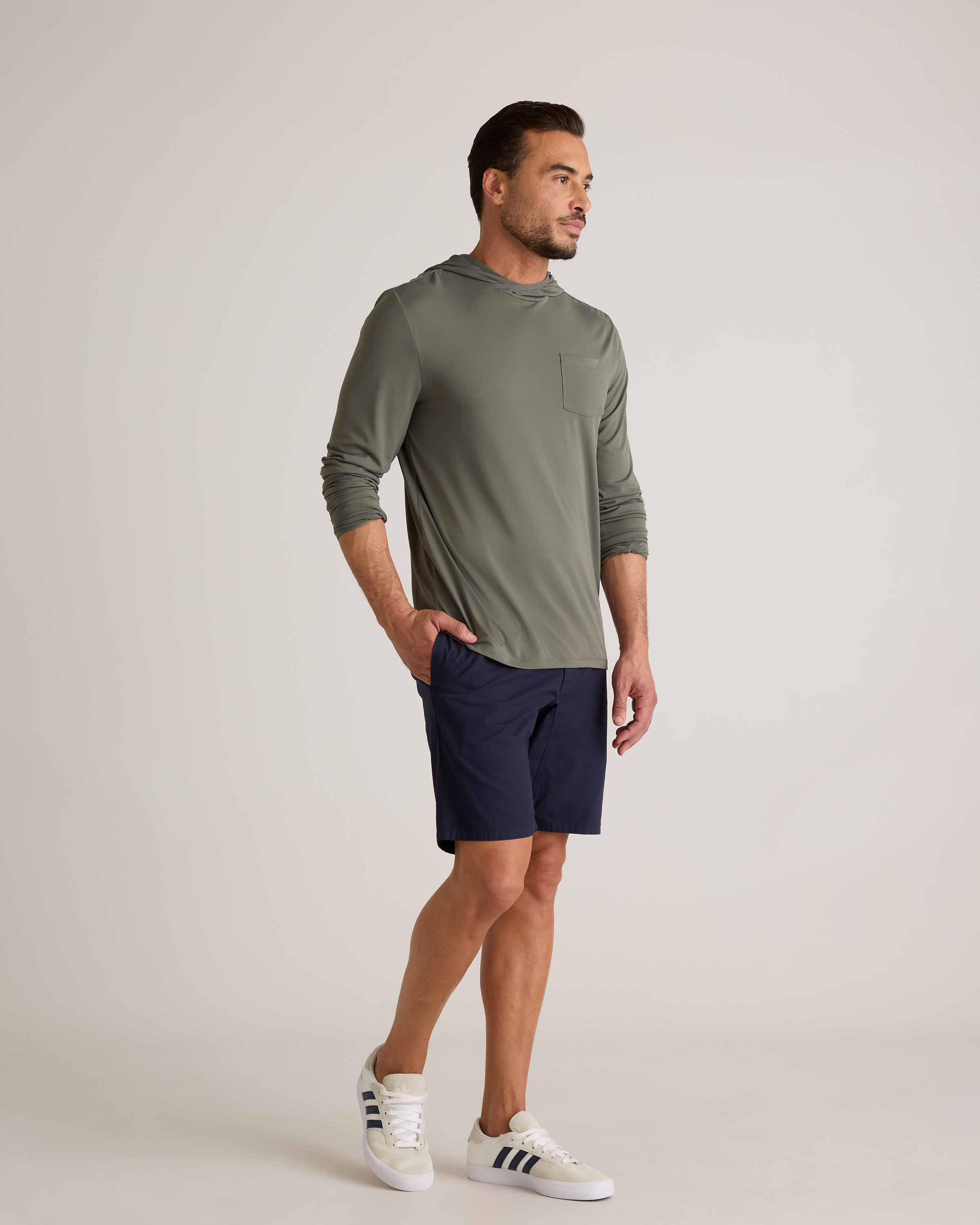 QUINCE Organic Stretch Ripstop 10" Shorts